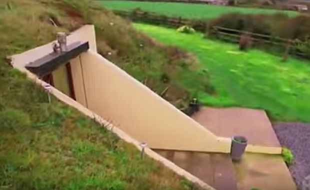 This Underground WWII Bunker Is Now A Beautiful Home With Skylights ...