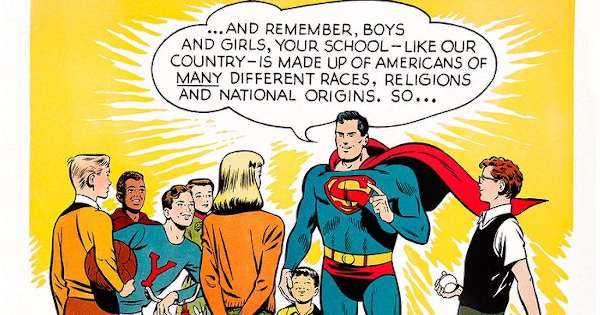 Superman Poster From 1949 Delivers Powerful Message of Tolerance