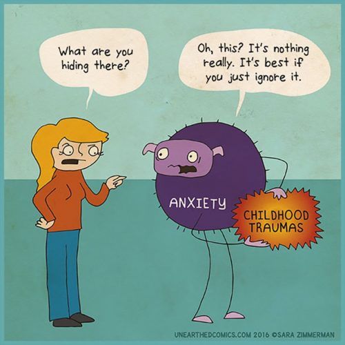 These Hilarious Comics Document One Artist's Fight Against Anxiety ...