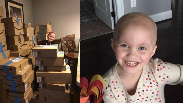 4-Year-Old Cancer Patient Jillian Massey Holds Toy Drive for Sick Kids